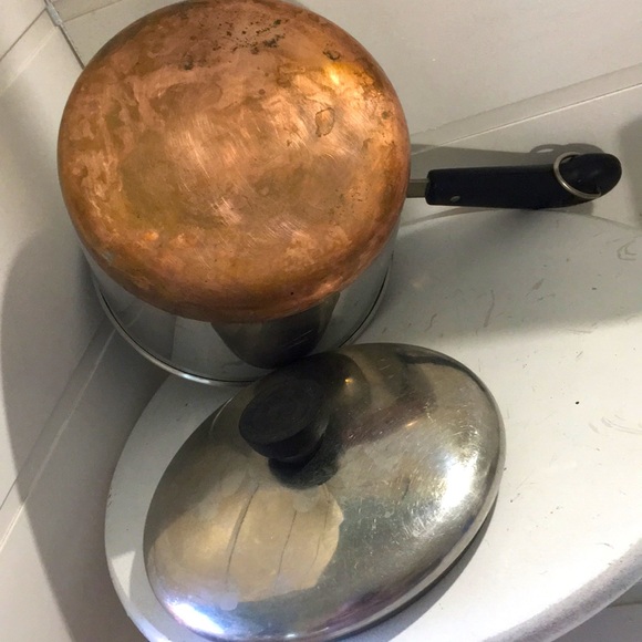 Paul Revere | Kitchen | Revere Ware Vintage Usa Stainless Copper Bottom ...